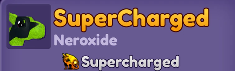 Taking offers on a supercharged neroxide | Fandom