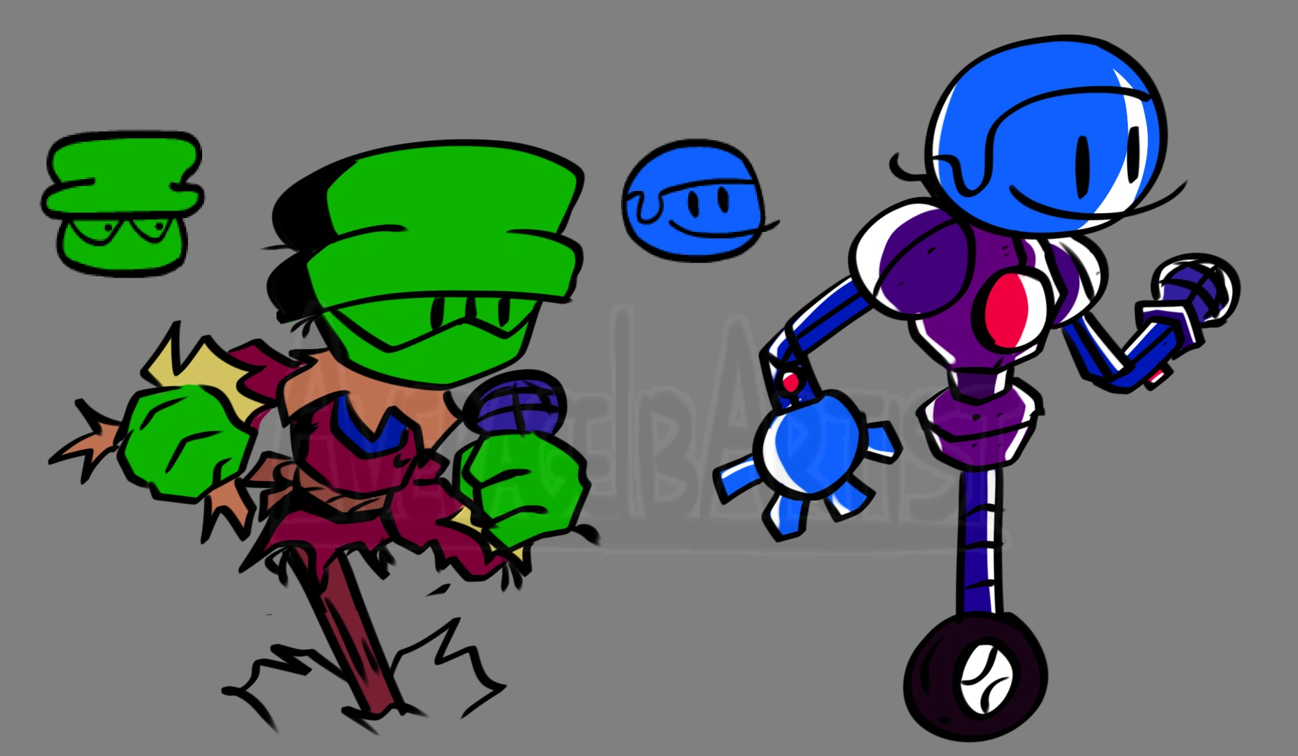 Scarecrow and robot | Fandom