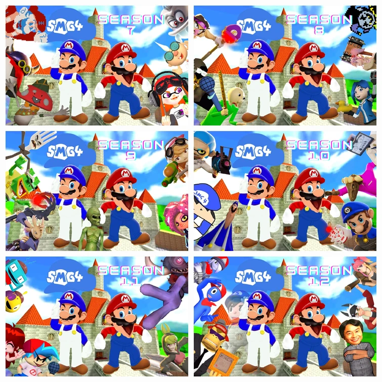all posters of the 12 seasons of SMG4 | Fandom
