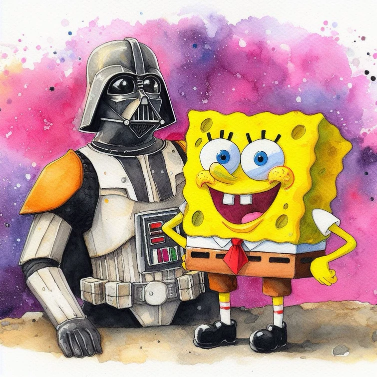 Some AI of SpongeBob/Star Wars | Fandom
