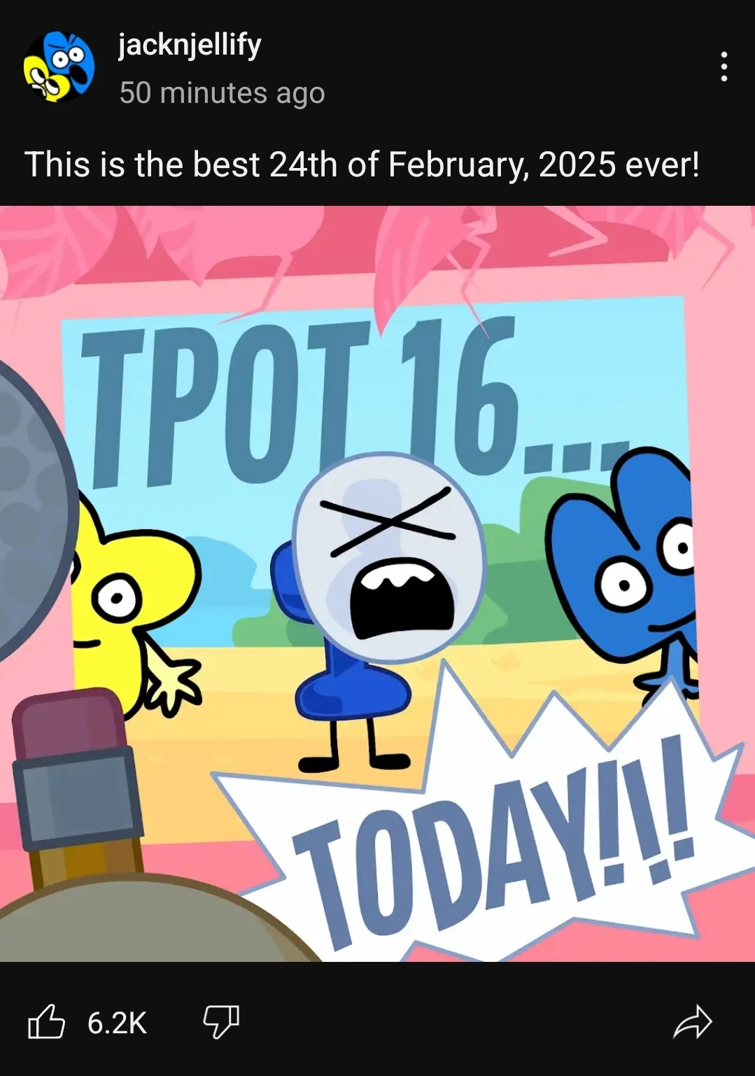 just realized tpot 16 is releasing today | Fandom