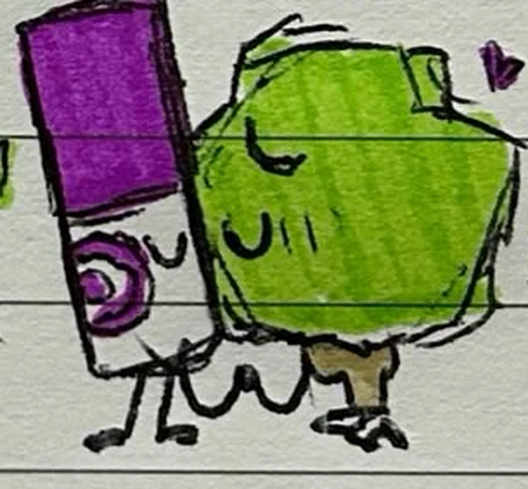 the bfdi wiki just HAD to ruin this ship for me | Fandom