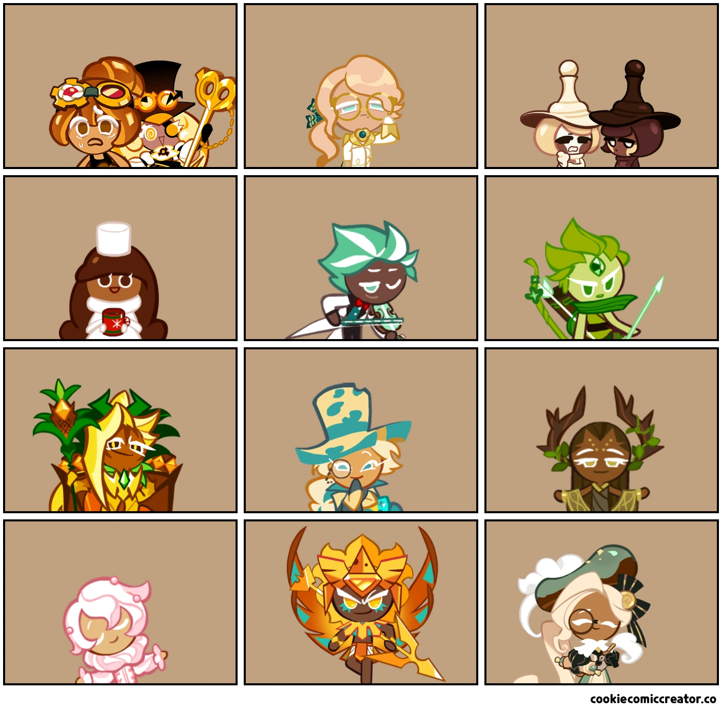 Based off my HCs , all of these cookies are in one family tree | Fandom