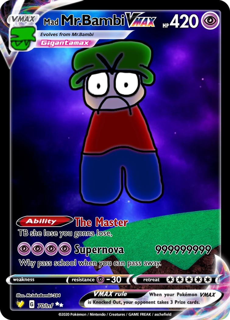 Dave and Bambi Pokémon cards 4. War/j | Fandom