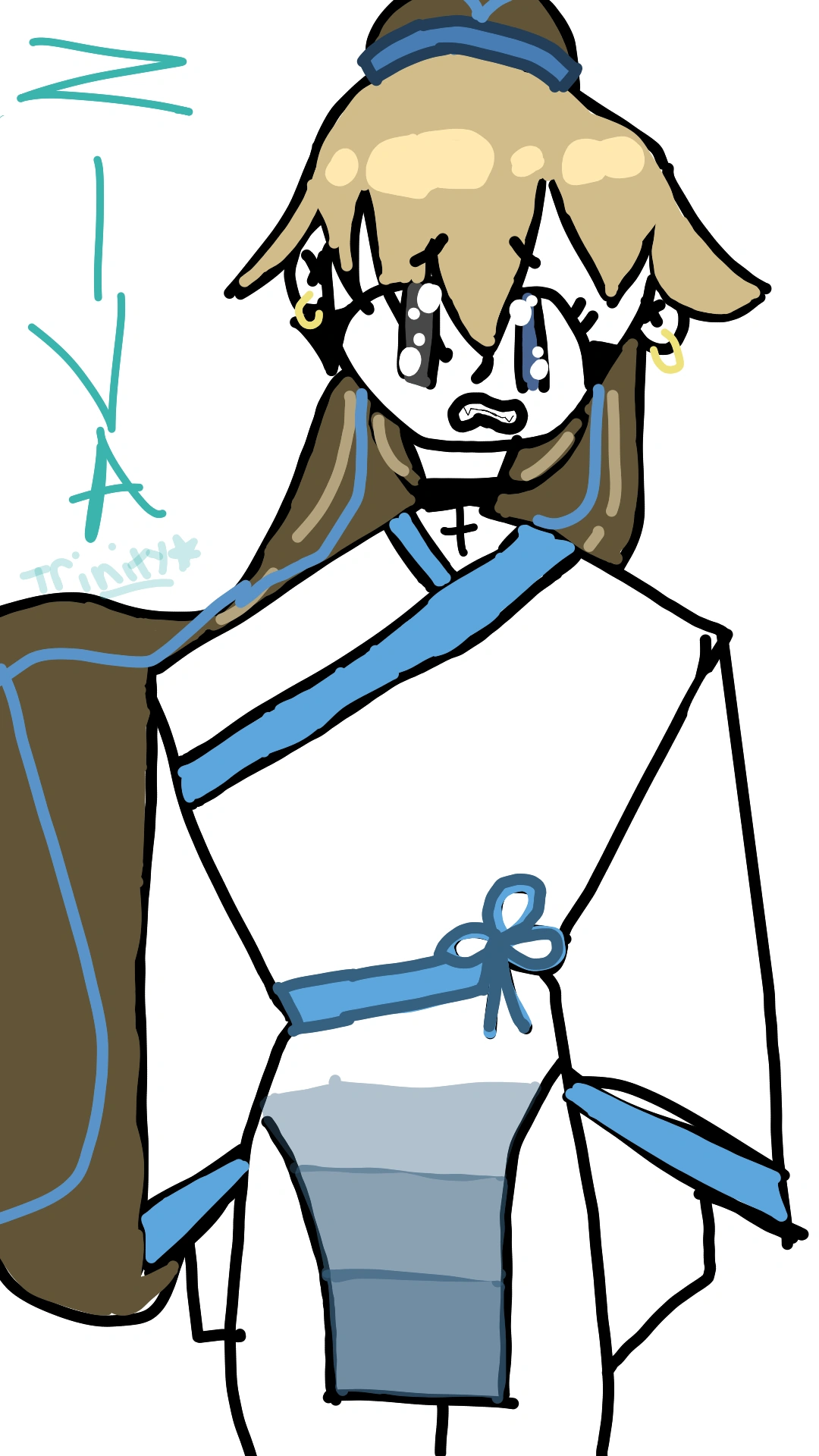 I drew my Oc | Fandom