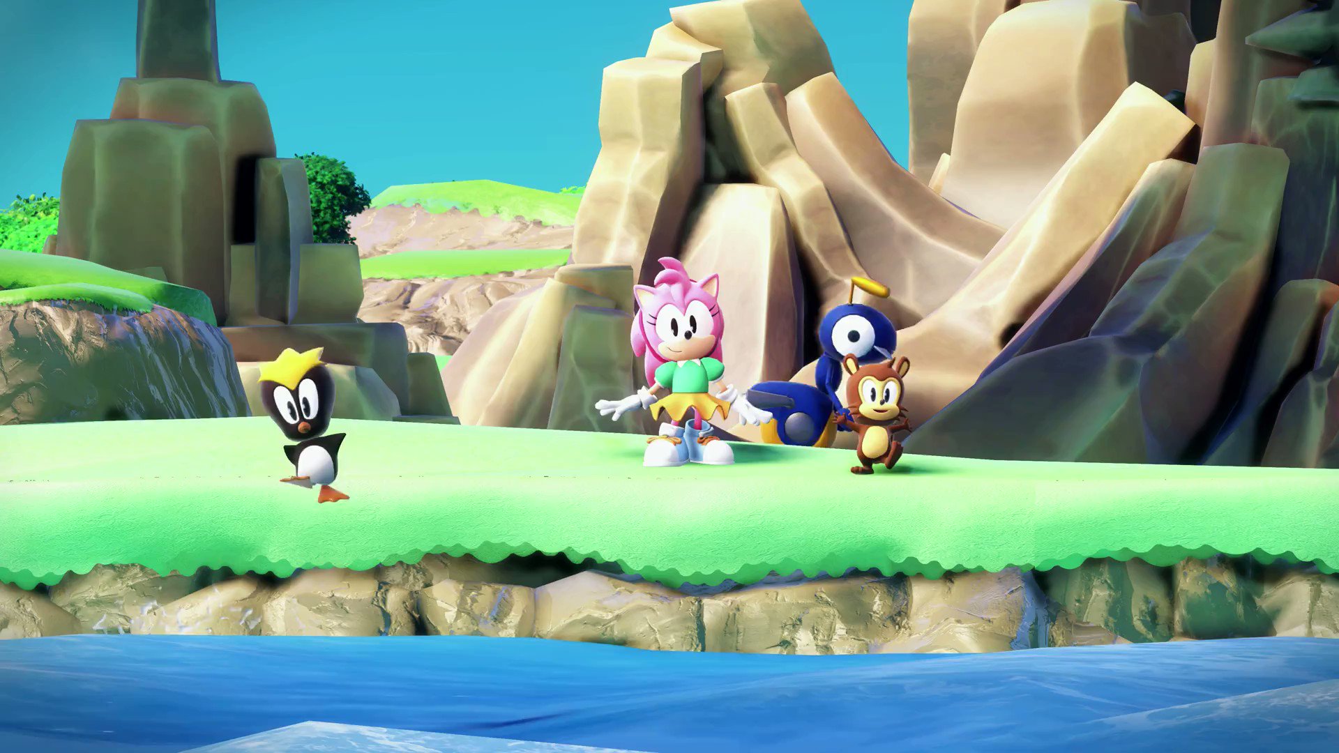 From the looks of things, Knuckles and Amy have been added to the ...