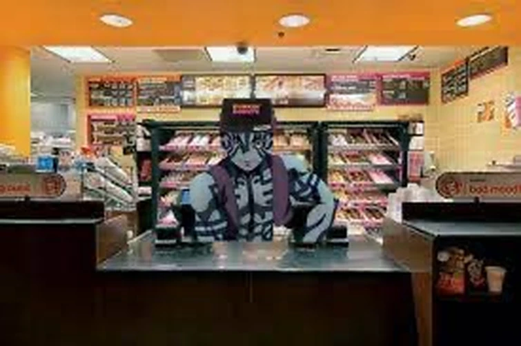 Hello welcome to Dunkin’ Donuts are you here for are rengoku special ...