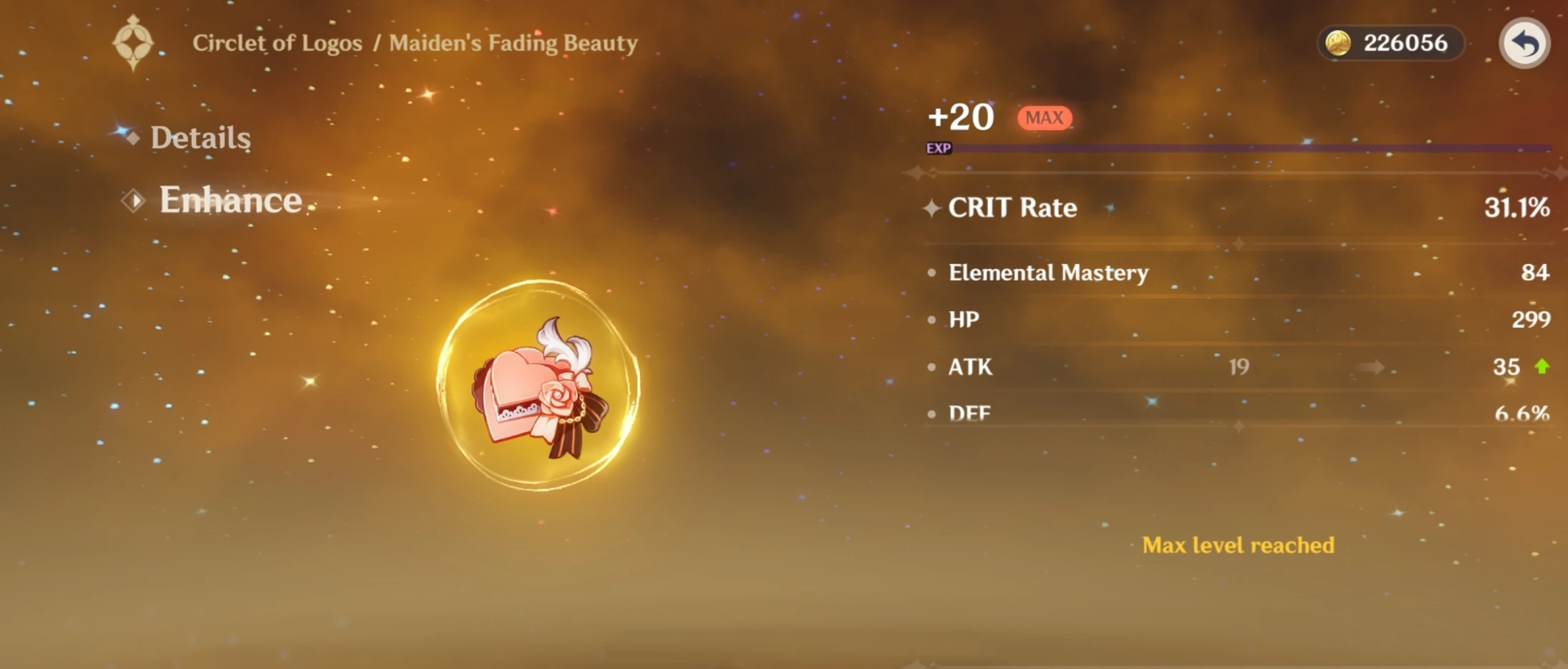 I think I got decent level-ups on my Jean artifact...? | Fandom