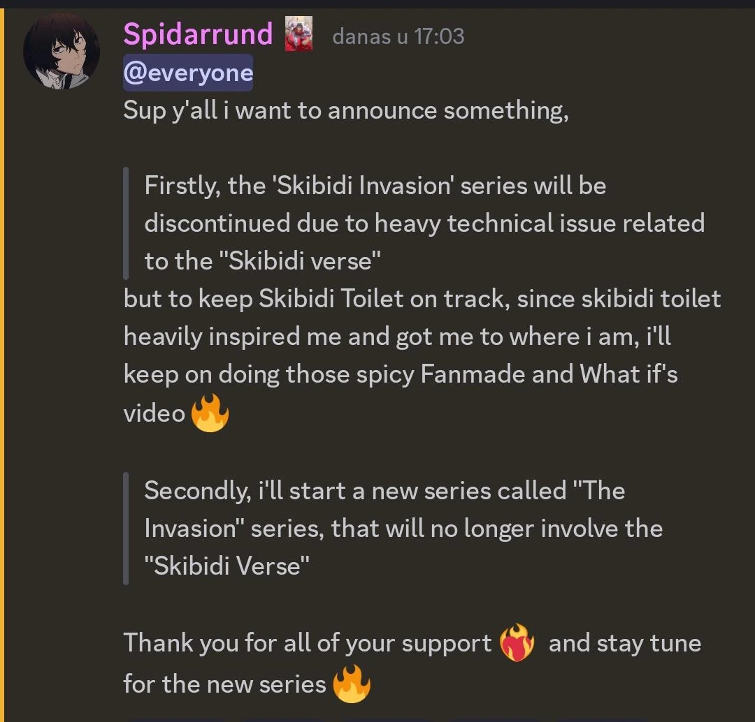 chat, skibidi invasion got cancelled | Fandom