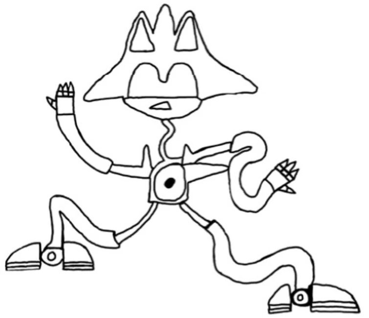 Outlines for some of the saynick characters + alternate | Fandom
