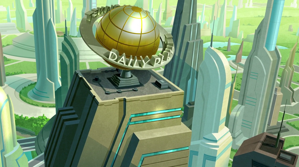 Daily Planet Dc Animated Rebirth Universe Wiki Fandom