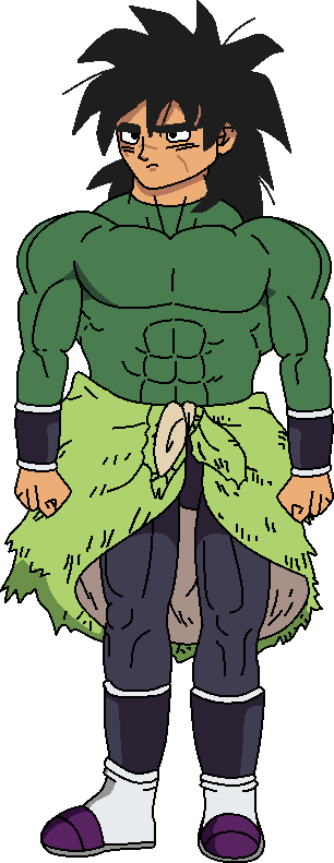 Drawing DB OCs | Part 4 - Broly, The Ever-Adapting Warrior (VL Version ...