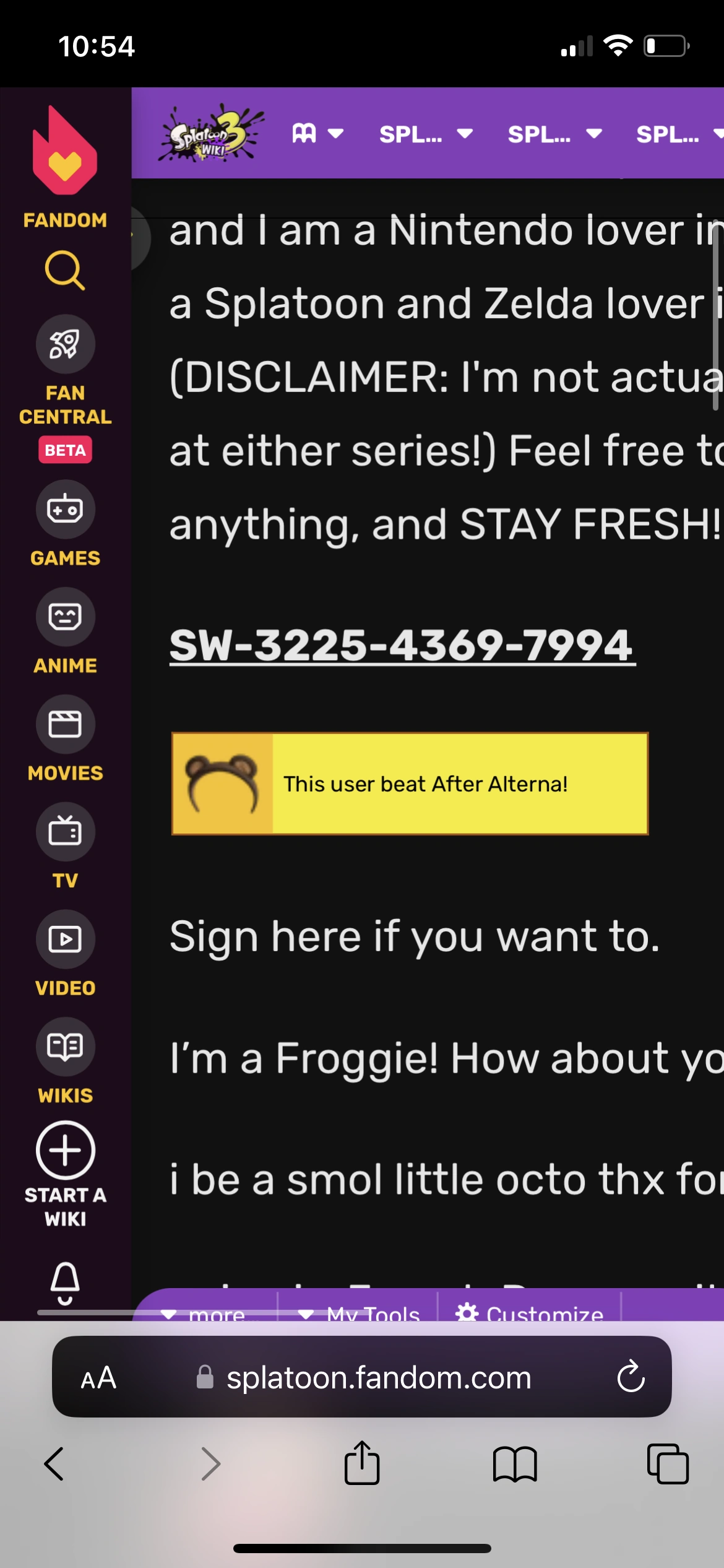 My first info box! | Fandom