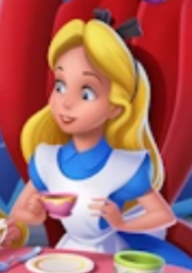 Alice in Disney magic kingdoms startup screen | Fandom