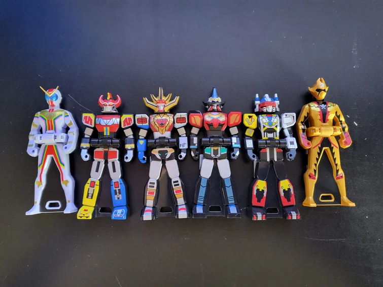 Just noticed that we have a "zenkaiger full team" ranger key set | Fandom