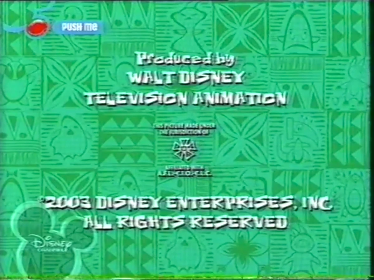 Disney Television Animation/In-Credit Text Variants | Disney Channel UK ...