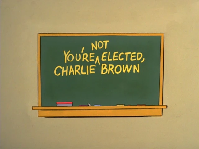 You're Not Elected, Charlie Brown | Disney Channel Broadcast Archives ...