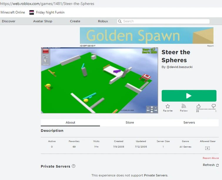 If Roblox 2005 Games weren't deleted | Fandom