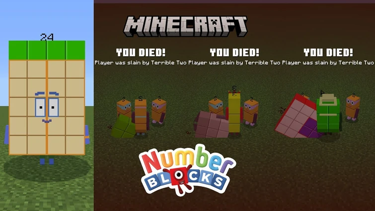 Minecraft Bedrock Numberblocks Addon 1.6.7 Update | Fandom