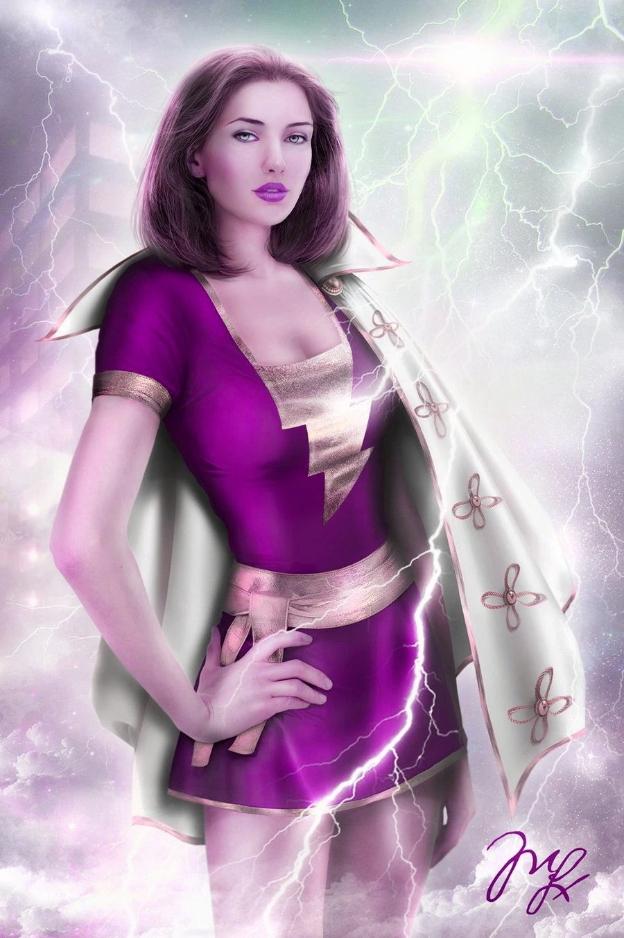 Lady Shazam (Earth-5000) | DC Fanon Wiki | Fandom