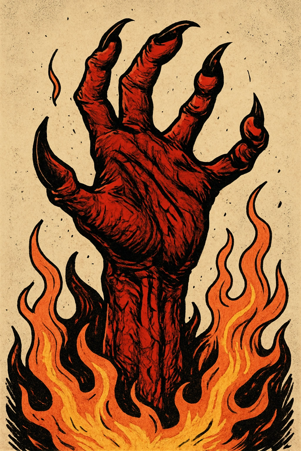 Rojo (la mano demoníaca con personalidad) | DC Fanon Wiki | Fandom
