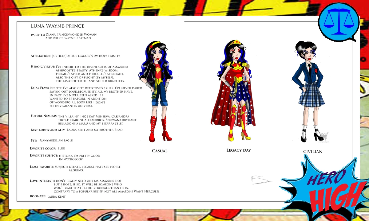 Luna Wayne-Prince (Earth 1-616) | DC Fanon Wiki | Fandom