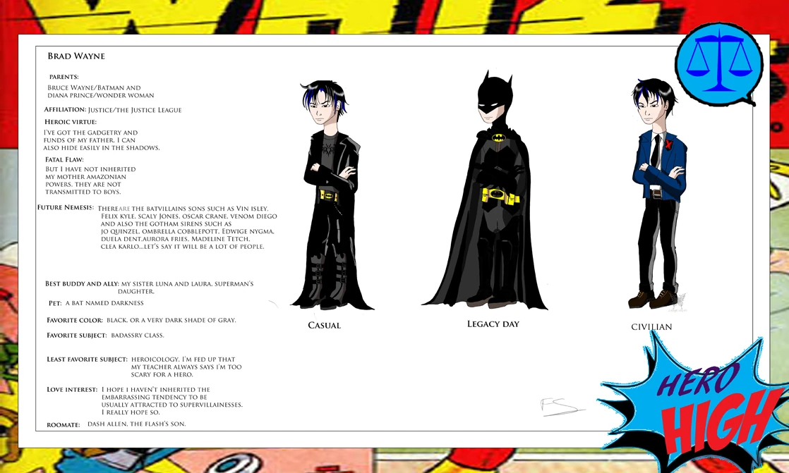 Brad Wayne-Prince (Earth 1-616) | DC Fanon Wiki | Fandom