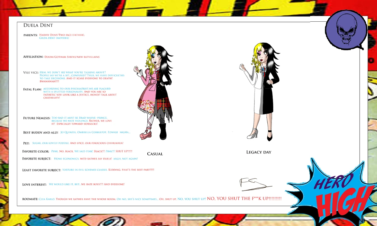 Duela Dent (Earth 1-616) | DC Fanon Wiki | Fandom