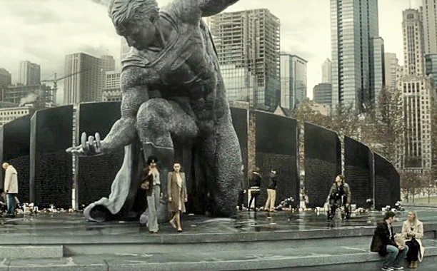 Metropolis Superman Statue