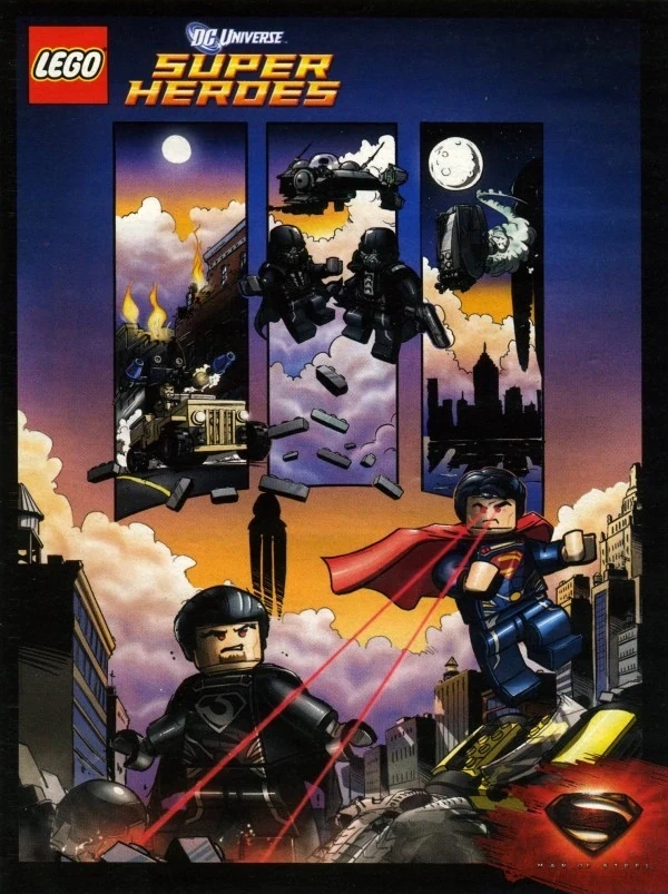 Lego DC Universe Super Heroes: Man of Steel | DC Extended Universe Wiki ...
