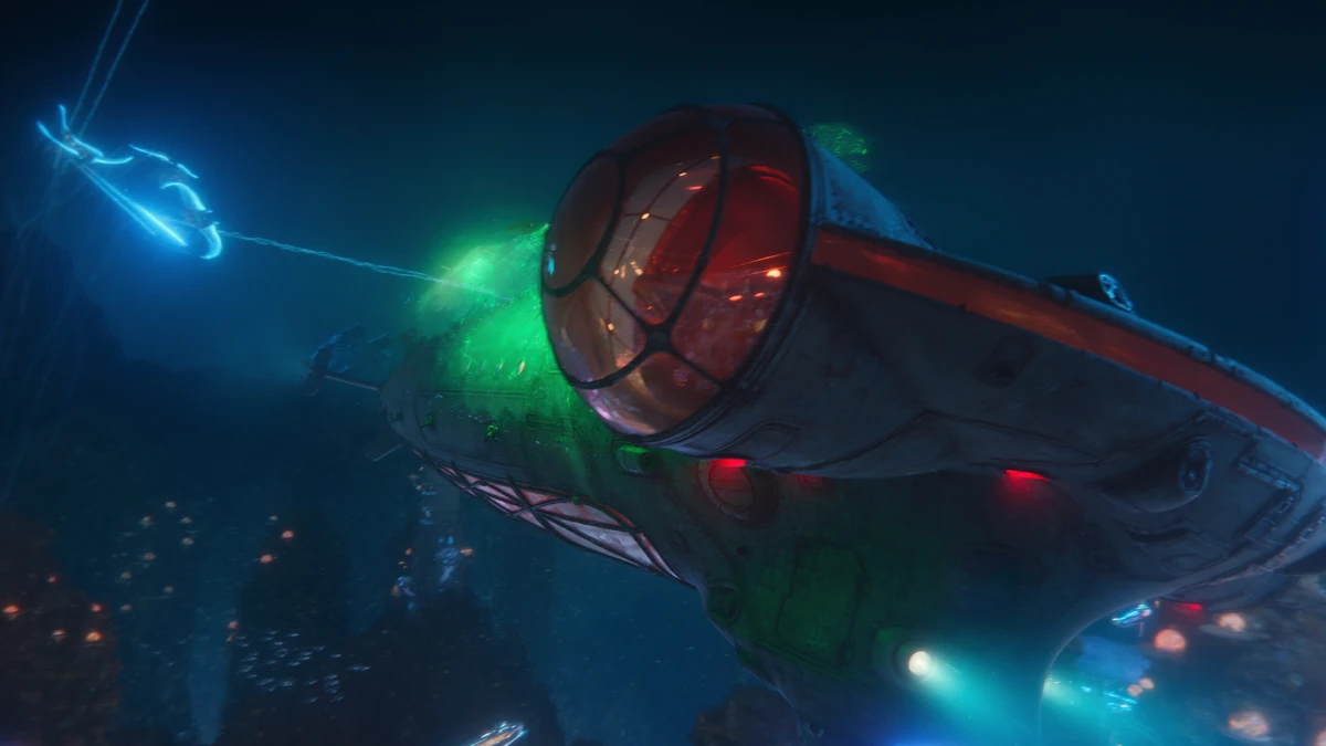 Black Manta's ancient Atlantean submarine | DC Extended Universe Wiki ...