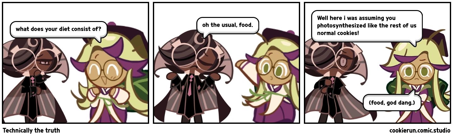 Technically the truth | Fandom