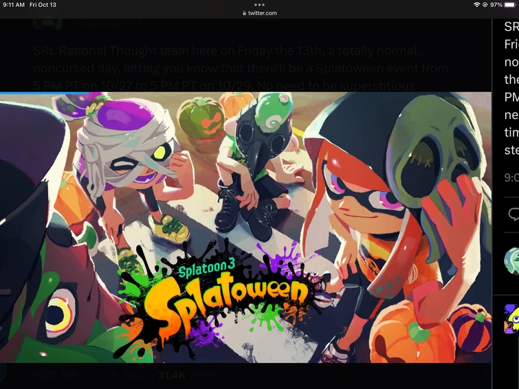 SPLATOWEEN!!!!!!!!!!!! | Fandom