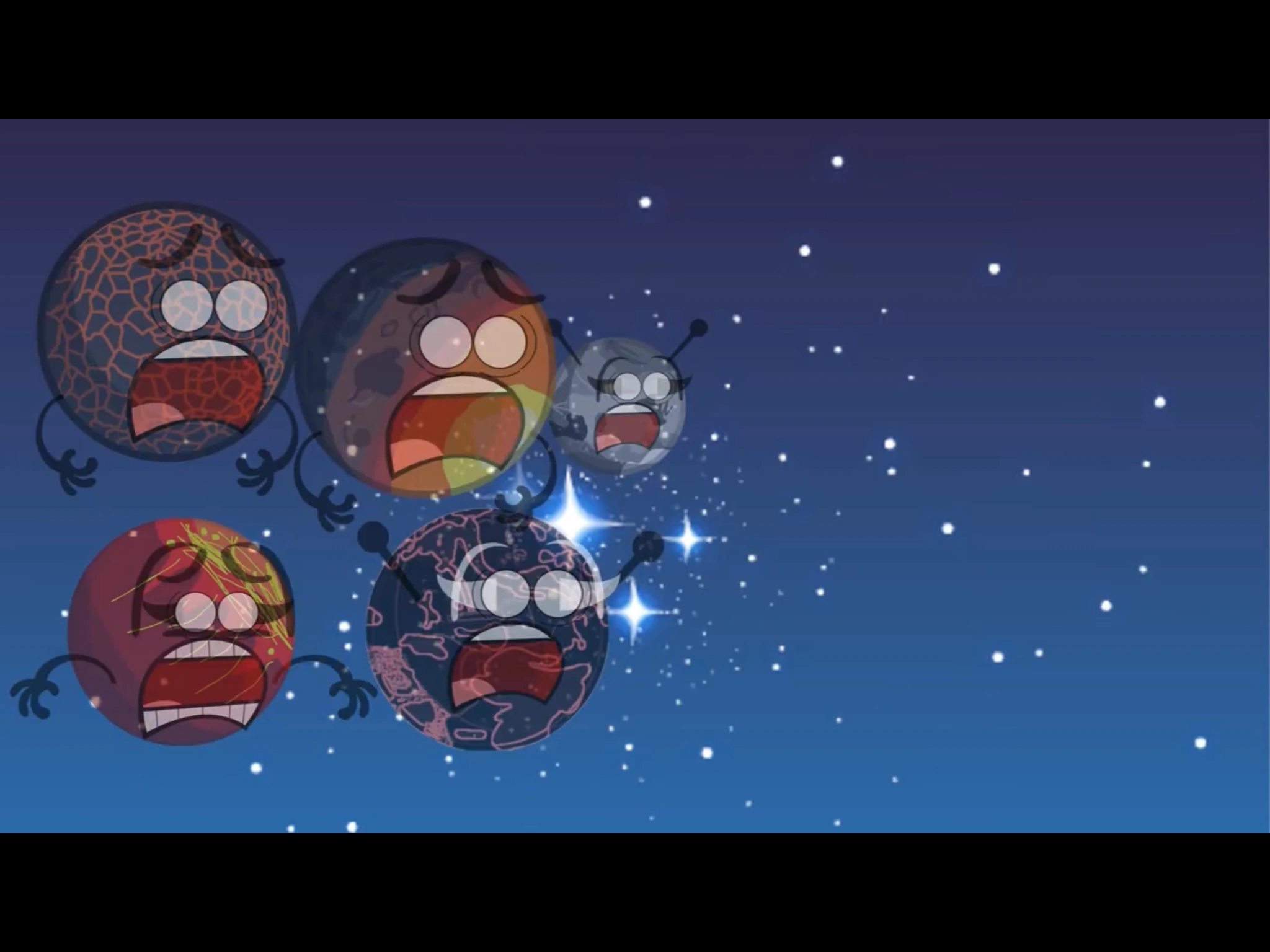 Guys look at this here everyone! Now their earth’s evil bully planets ...