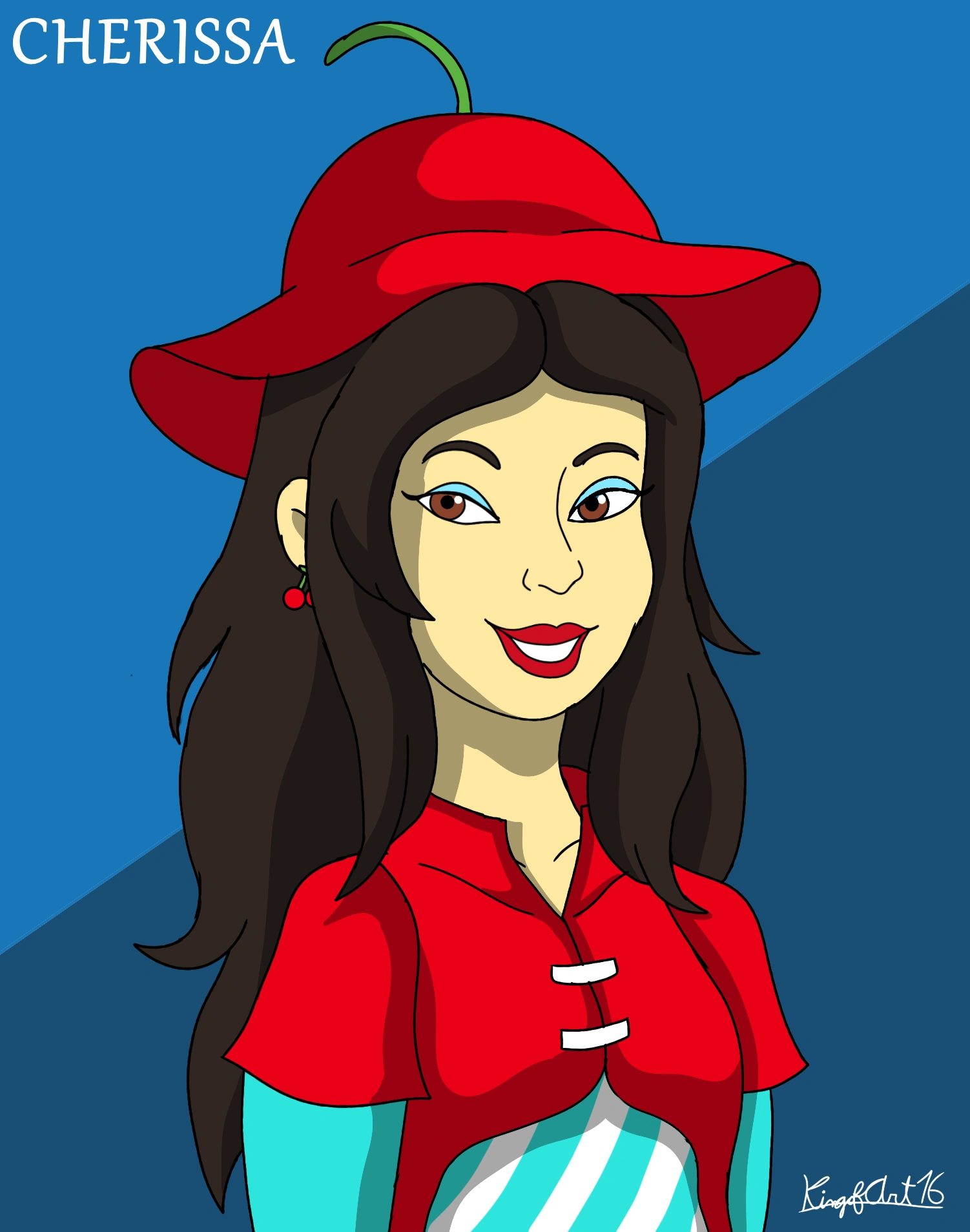 This is my version of Cherissa. I had just added it onto her fanart ...