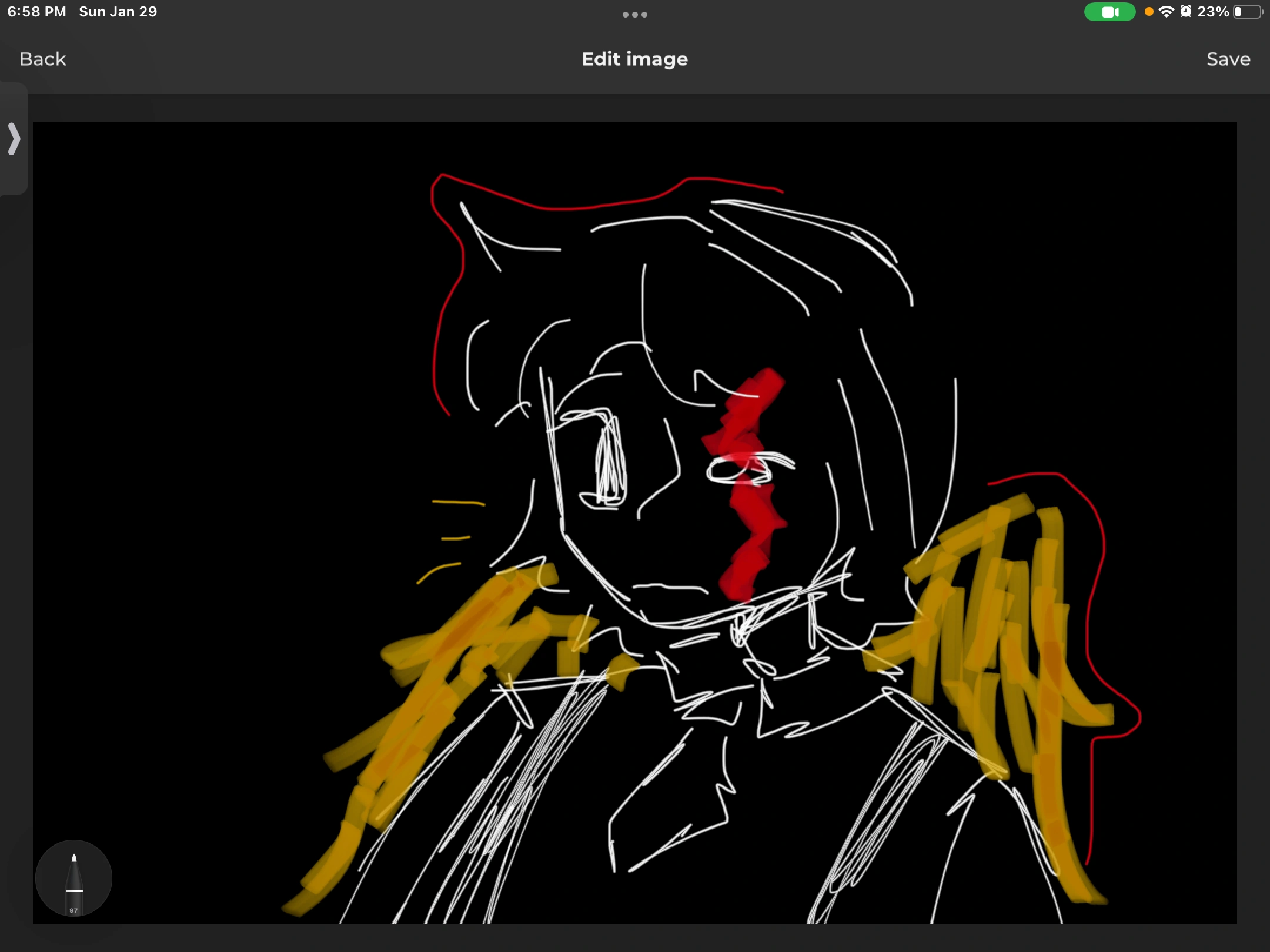 c!quackity doodle I drew on kahoot lol | Fandom