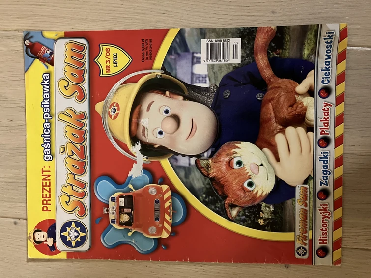 I bought two old Fireman Sam magazines ! (They’re in polish because I’m ...