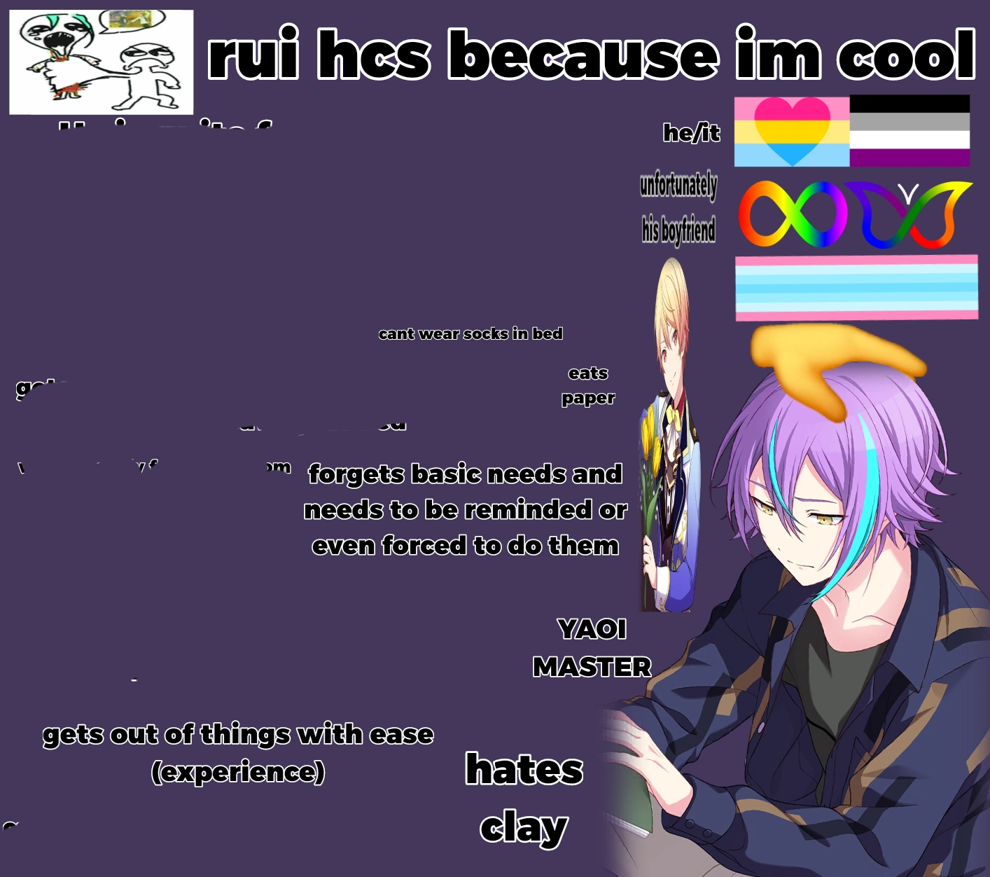 mt awesome rui headcanons without the ventish stuff | Fandom