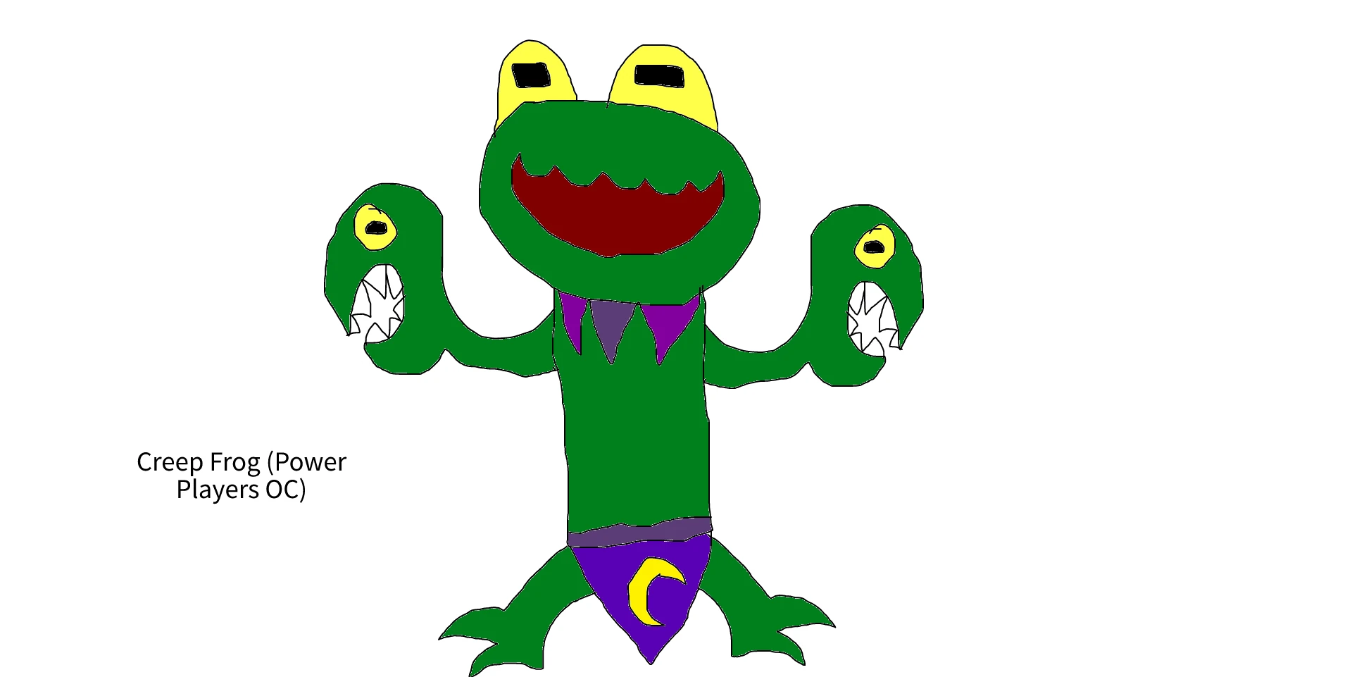 Creep Frog (Power Players OC) | Fandom