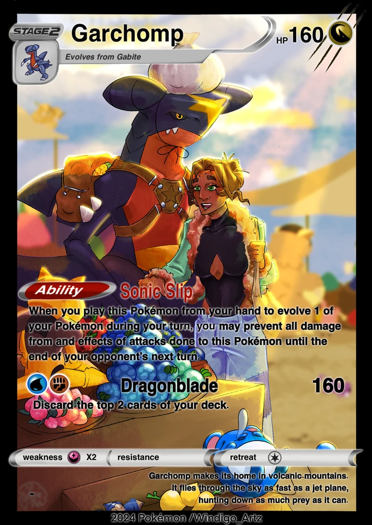 Customized Pokemon Card ~ Garchomp | Fandom