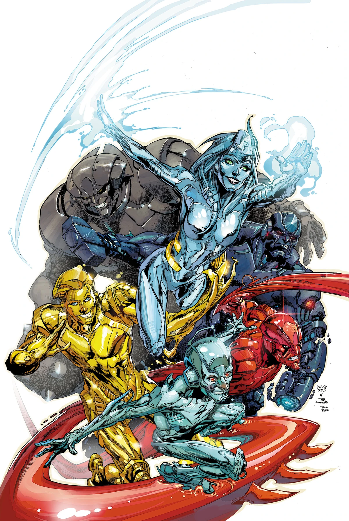 Metal Men (Earth-69) | DC Fan Fiction Wiki | Fandom