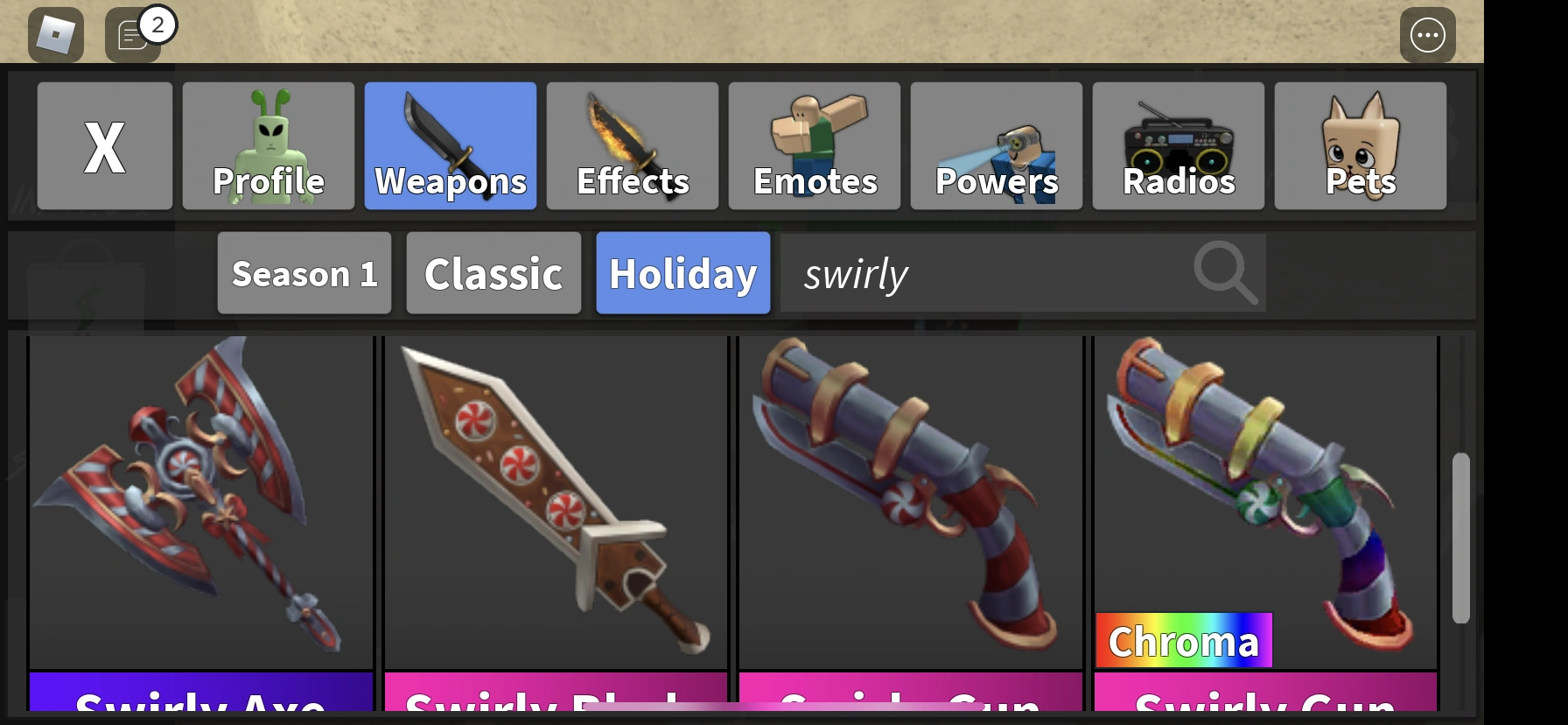 first person i have seen with chroma swirly gun | Fandom