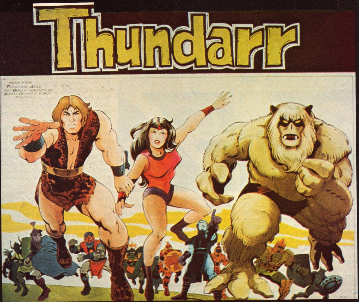 Thundarr, o Bárbaro | DC Heroes RPG Wiki | Fandom