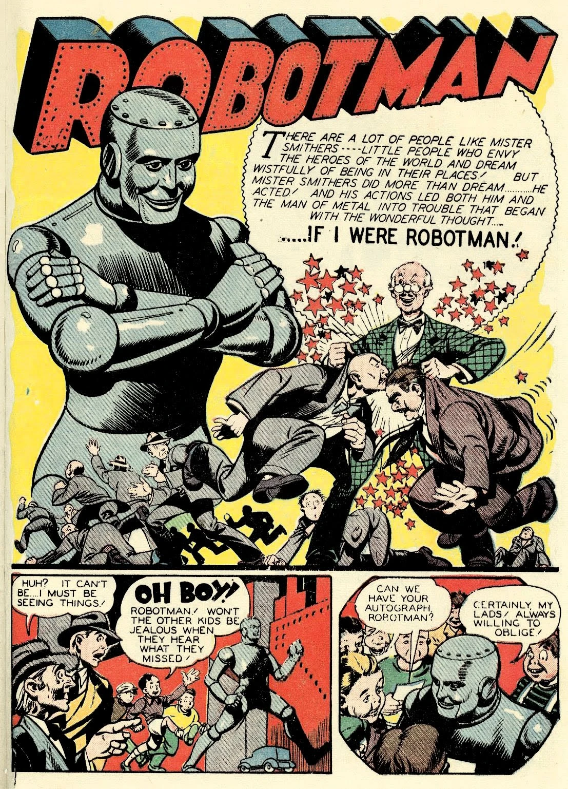 Homem-Robô I | DC Heroes RPG Wiki | Fandom