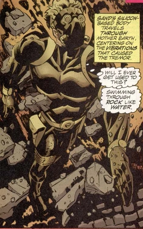 Sand | DC Heroes RPG Wiki | Fandom