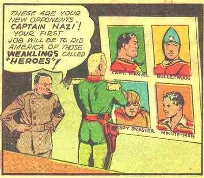 Capitão Nazista (Pré-Crise) | DC Heroes RPG Wiki | Fandom