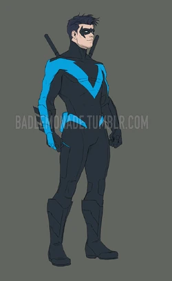 Nightwing Young Justice Drawing