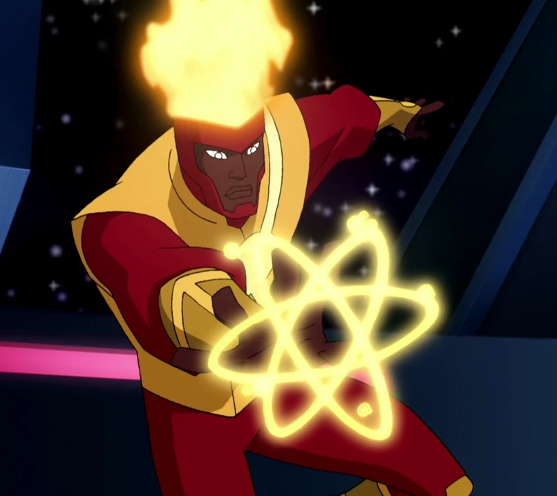 Firestorm Logo Justice League