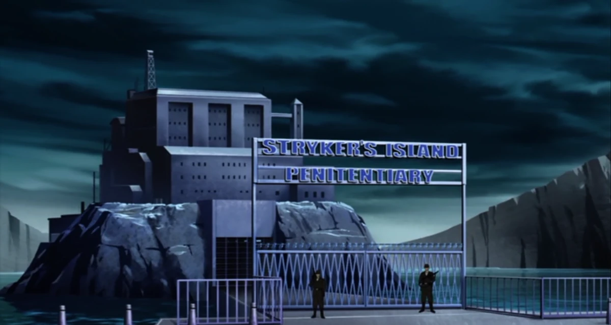 Stryker's Island Penitentiary (Superman vs. The Elite) | DC Movies Wiki ...