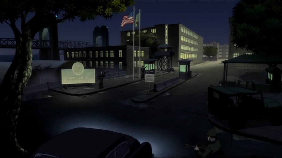 Gotham Army Base (The Dark Knight Returns) | DC Movies Wiki | Fandom